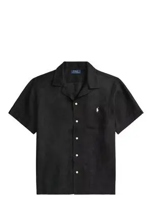 Polo Ralph Lauren Logo-embroidered Shirt - Black