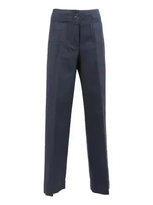 Aspesi Lace-up Trousers - Blue