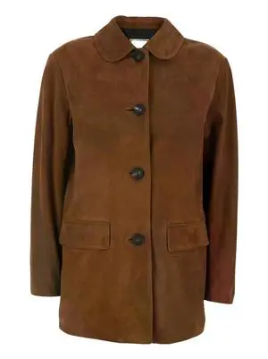 Tagliatore Flap-pocket Buttoned Jacket - Brown