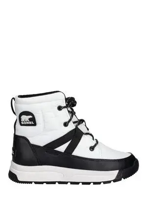Sorel Whitney Iii Quilted Lace-up Boots - White