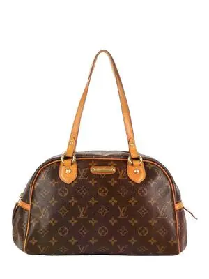 LOUIS VUITTON Montorgueil Pm Monogram - Brown