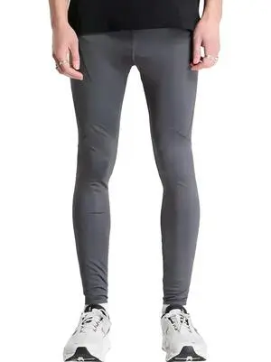 On Logo Performance Leggings - Grey