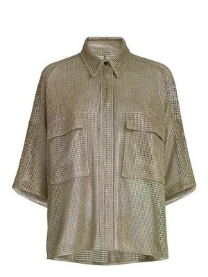Brunello Cucinelli Short-sleeved Shirt - Green