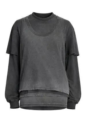 Alexander Wang Long-sleeved T-shirt - Grey