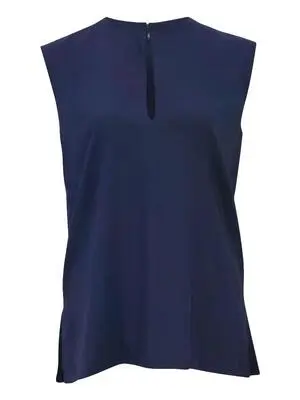 Celine Sleeveless Blouse - Blue