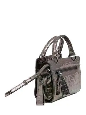 Armani Exchange Zip-fastening Tote Bag - Grey
