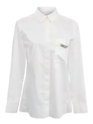 Hermès Cotton Chain Shirt - White
