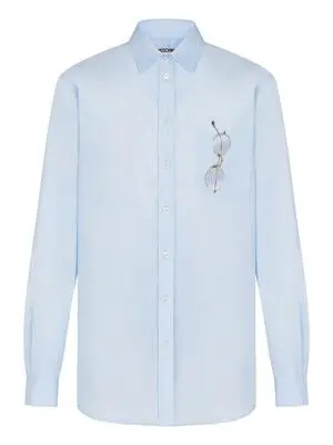 Moschino Printed Shirt - Azure