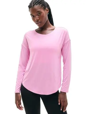 Athleta Relaxed Fit T-shirt - Waterlily
