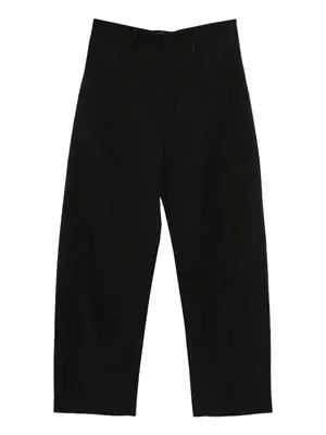 NILI LOTAN Patch Pocket Trousers - Black