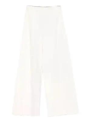 Max Mara Wide-leg Trousers - White