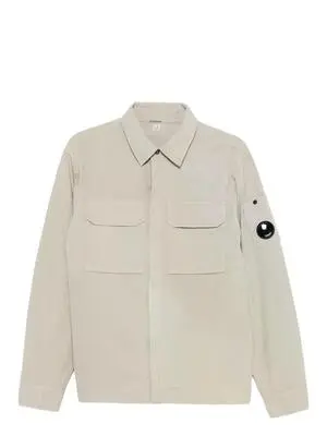 C.P. COMPANY Lens-detail Overshirt - Grey