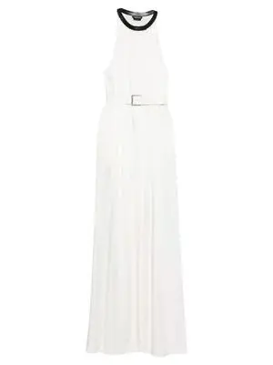 TOM FORD Belted Maxi Dress - White