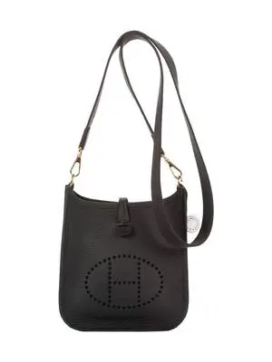 Hermès 16 Evelyne Shoulder Bag - Black