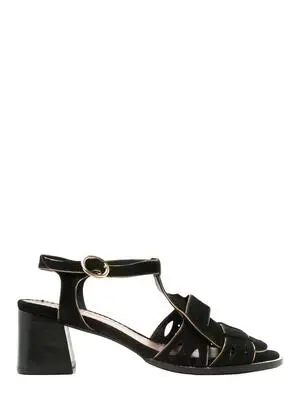 STUDIO CHOFAKIAN Bastien Ankle-strap Sandals - Black