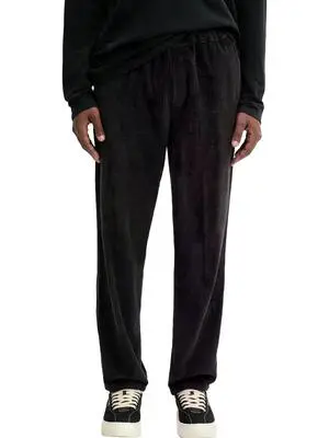 American Vintage Padow Corduroy Track Trousers - Black