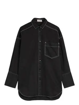 AKYN Fenella Denim Shirt - Black