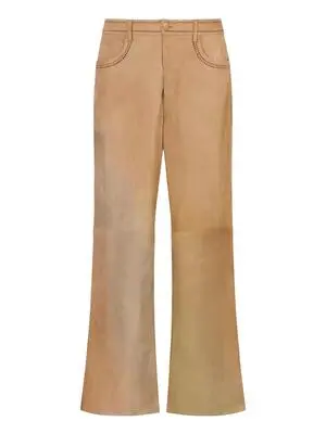 Marni Cutout-detail Trousers - Neutrals