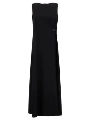 Herno Buckle Dress - Black