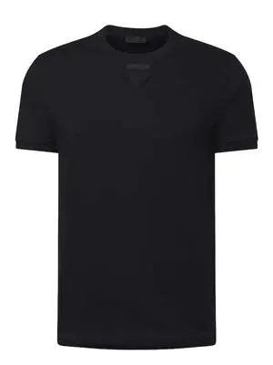 Prada Cotton Jersey T-shirt - Black