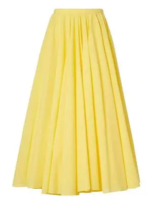 Jacquemus Paysan Asymmetric Midi Skirt - Yellow