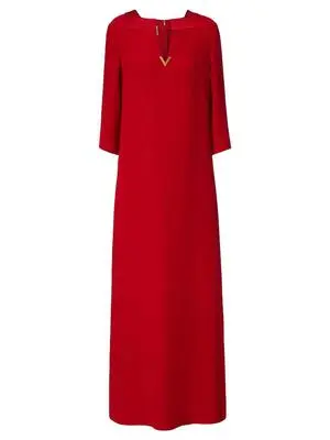 Valentino Garavani Cady Couture Gown - Red