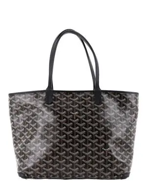 GOYARD Artois Tote Coated Canvas Pm - Black