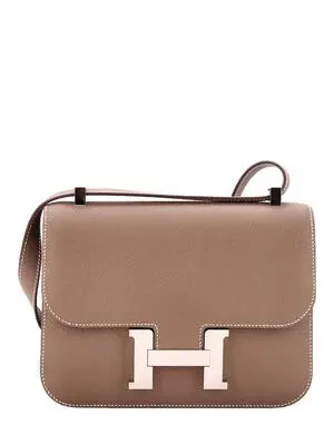 Hermès Constance Nm Bag Epsom 24 - Grey