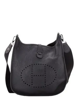 HERMES Evelyne Bag Gen Iii Clemence Pm - Noir