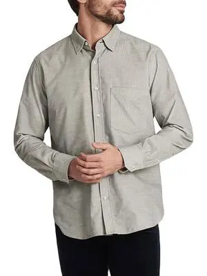 34 Heritage Corduroy Button-up Shirt - Grey