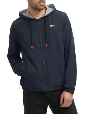 Hunter Baltico Reversible Water Repellent Jacket - Salute Navy