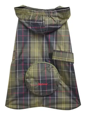 Barbour Tartan Dog Coat - Green