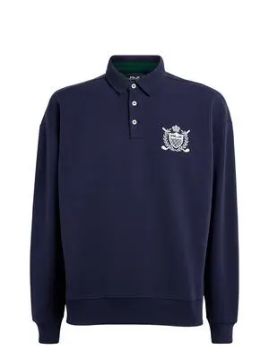 Rlx Ralph Lauren Logo Embroidered Sweatshirt - Navy