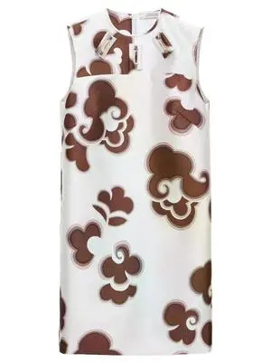 Dorothee Schumacher Floral-print Mini Dress - White