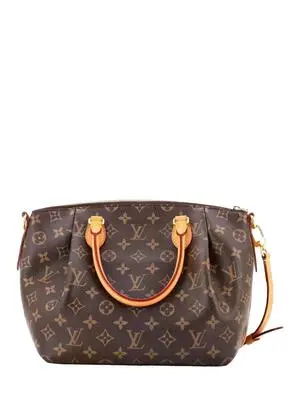 LOUIS VUITTON Turenne Pm Satchel Monogram Canvas - Brown