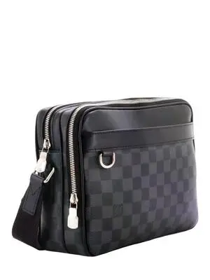 LOUIS VUITTON Trocadero Nm Messenger Damier Graphite Pm - Brown