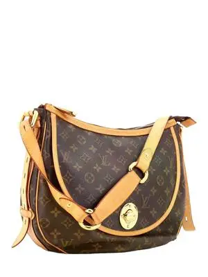 LOUIS VUITTON Tulum Handbag Monogram Canvas Gm - Brown