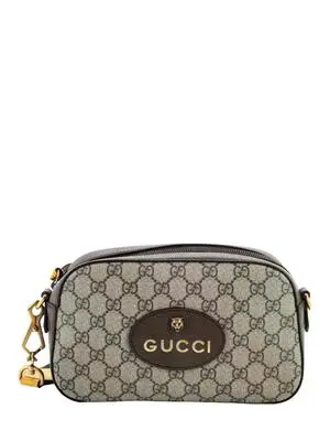 Gucci Neo Vintage Camera Messenger Bag Gg Coated Canvas - Brown