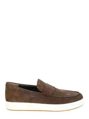 Hogan Suede Loafers - Brown