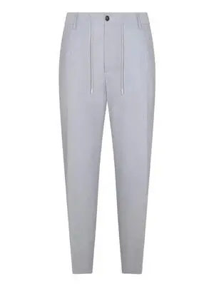Eleventy Drawstring Trousers - Grey