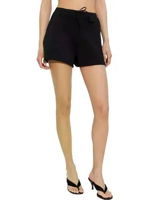 IRO PARIS Drawstring-waist Shorts - Black