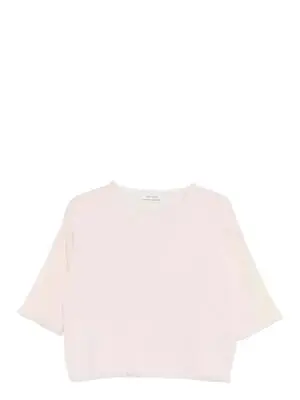 PHILO-SOFIE Fringed-Hem T-Shirt