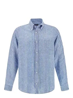 Paul & Shark Striped Shirt - Blue