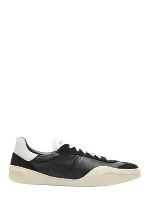 Acne Studios Panelled Lace-up Sneakers - Black