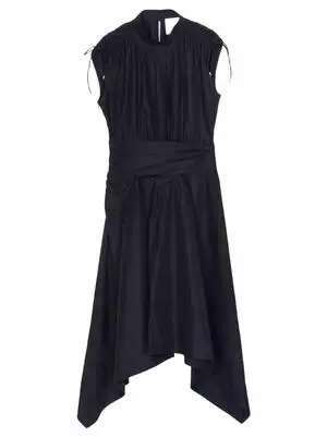 3.1 Phillip Lim Tie-waist Asymmetric Dress - Blue