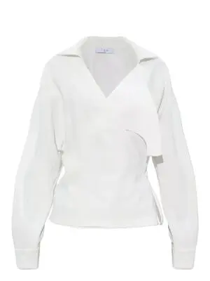 IRO PARIS Wrap-tie Blouse - White