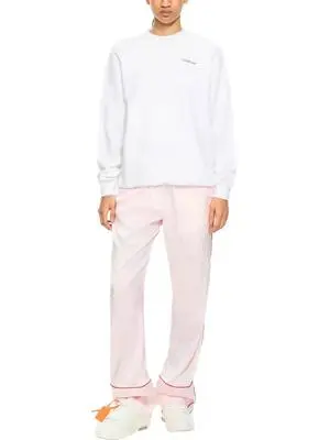 Off-White Arrow Glowing Flower Sweatshirt - White