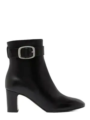 CAREL Thelma Buckle Boots - Black