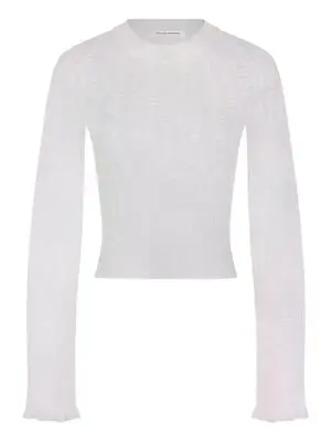 Cecilie Bahnsen Crew-neck T-shirt - White