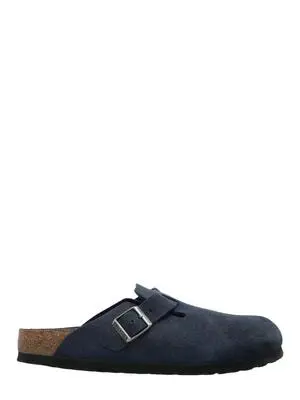 BIRKENSTOCK Boston Buckle-strap Mules - Blue